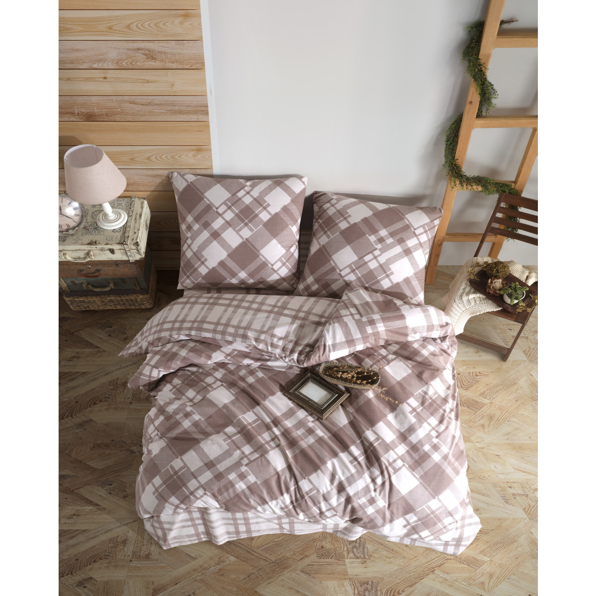 Braune Bettwasche 135x200